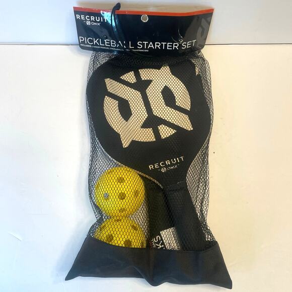 ONIX | Games | New Recruit Pickleball Starter Set Paddles Ball By Onix ...